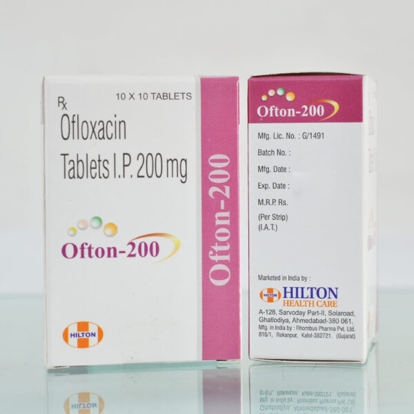 OFTON - 200 TABLET - Hilton Health Care - Pharma Distributors | Ahmedabad