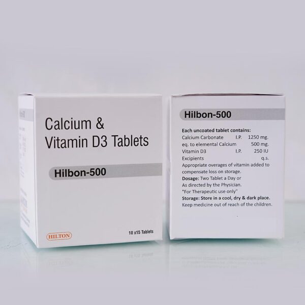 HILBON - 500 TABLET - Hilton Health Care - Pharma Distributors | Ahmedabad